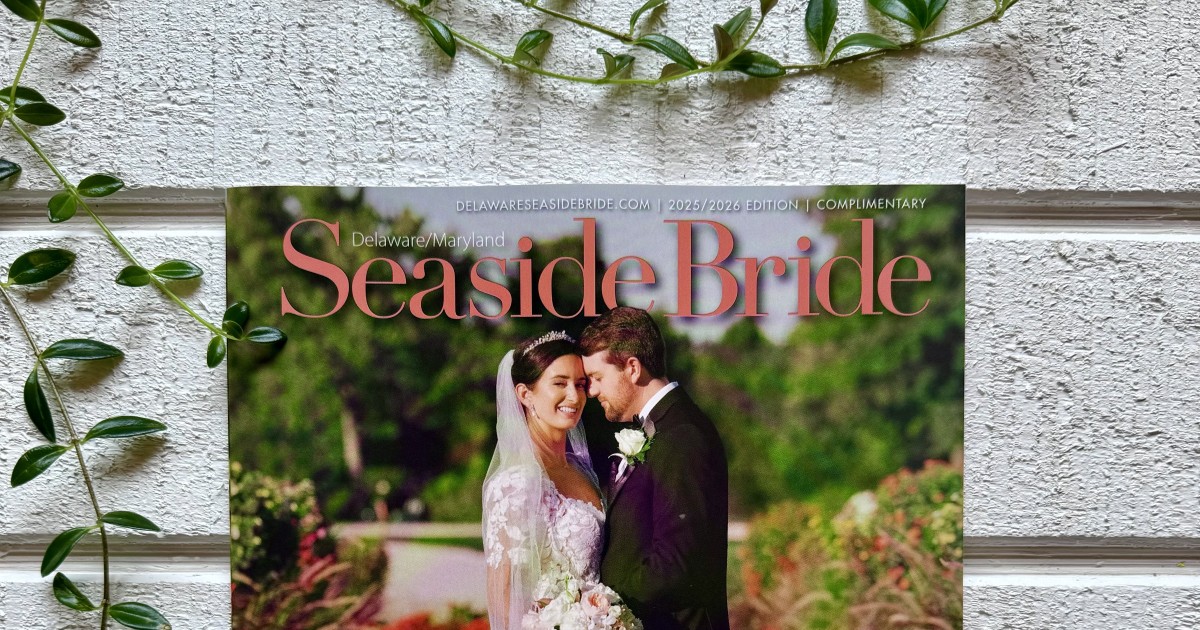 2025/26 Seaside Bride Magazine Cover Reveal! | Delaware Seaside Bride